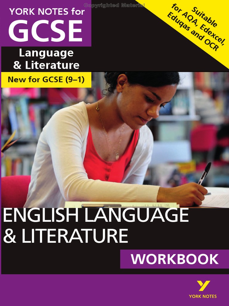York Notes Gcse Workbook English Language Literature | PDF
