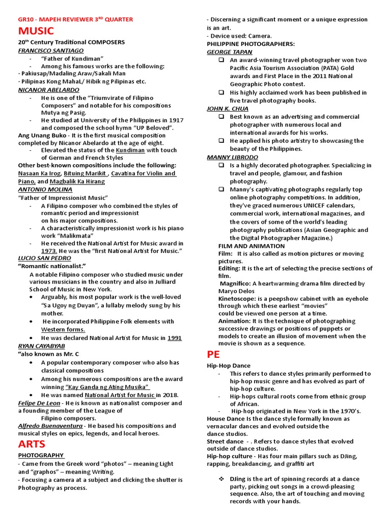 GR10 Reviewer | PDF | Hiv/Aids