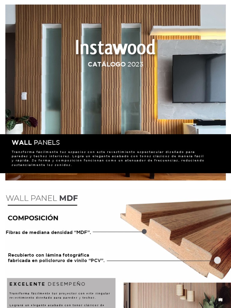 Catálogo 2023: Wall Panels | PDF