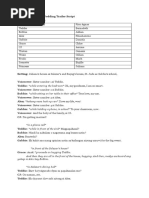 Short Love Story Script | PDF