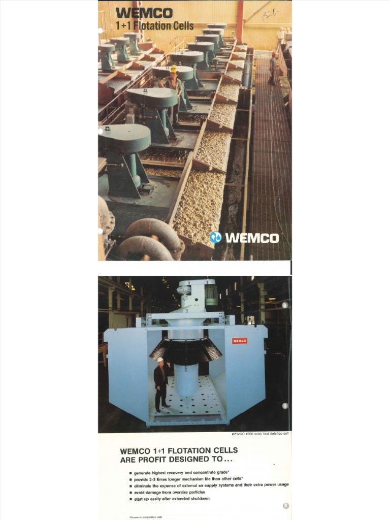 Ficha Tecnica Celdas Wemco 1500 | PDF