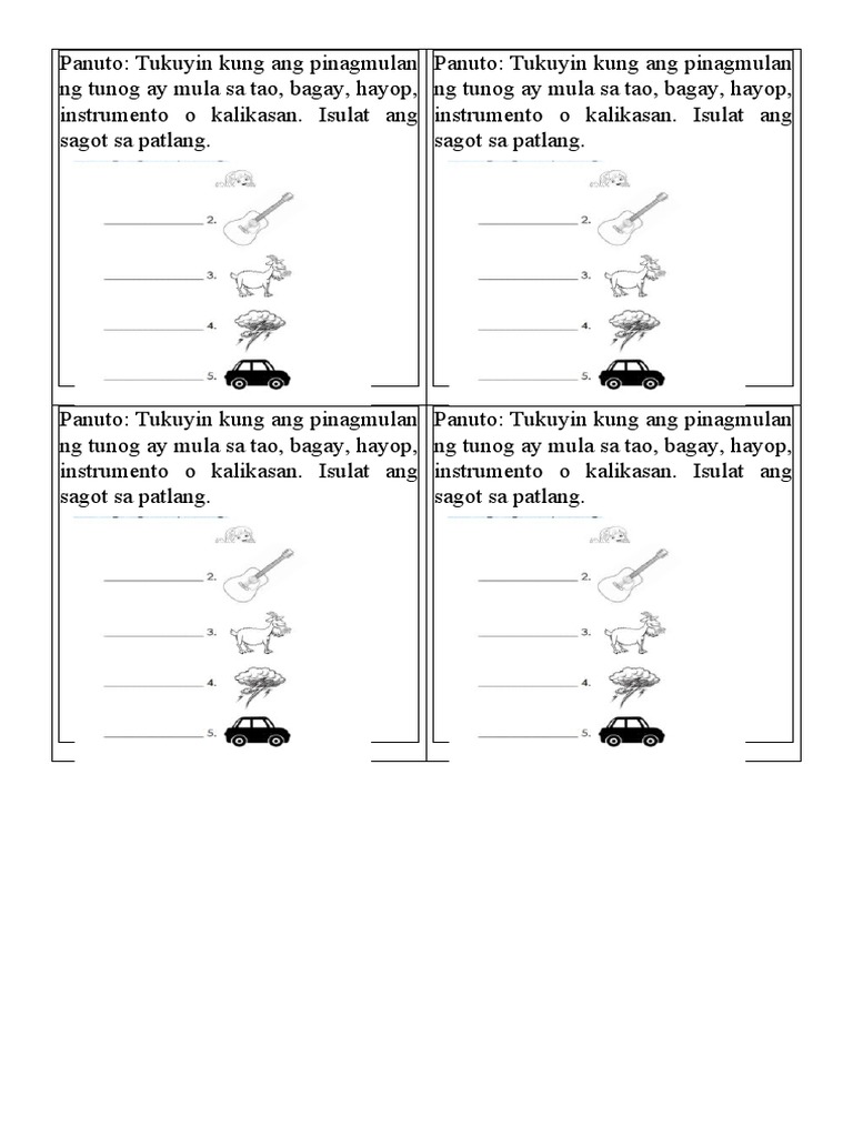 Mapeh Q3 Week 2 Worksheets | PDF