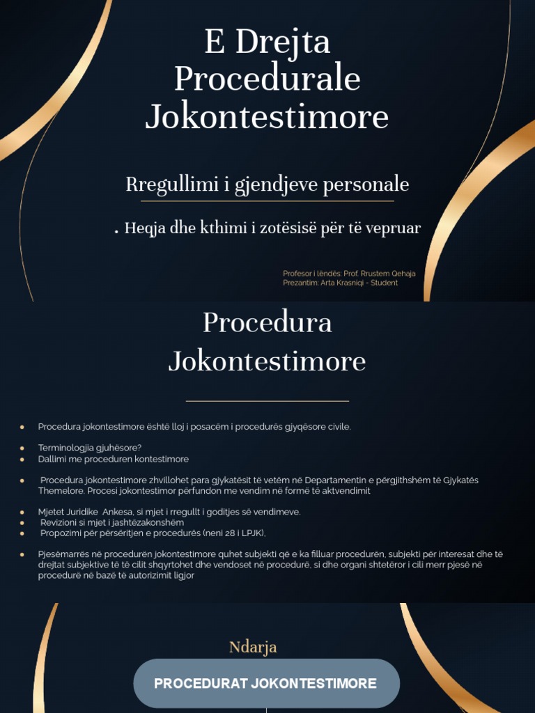 Heqja Dhe Kthimi I Zotësisë Për Të Vepruar | PDF