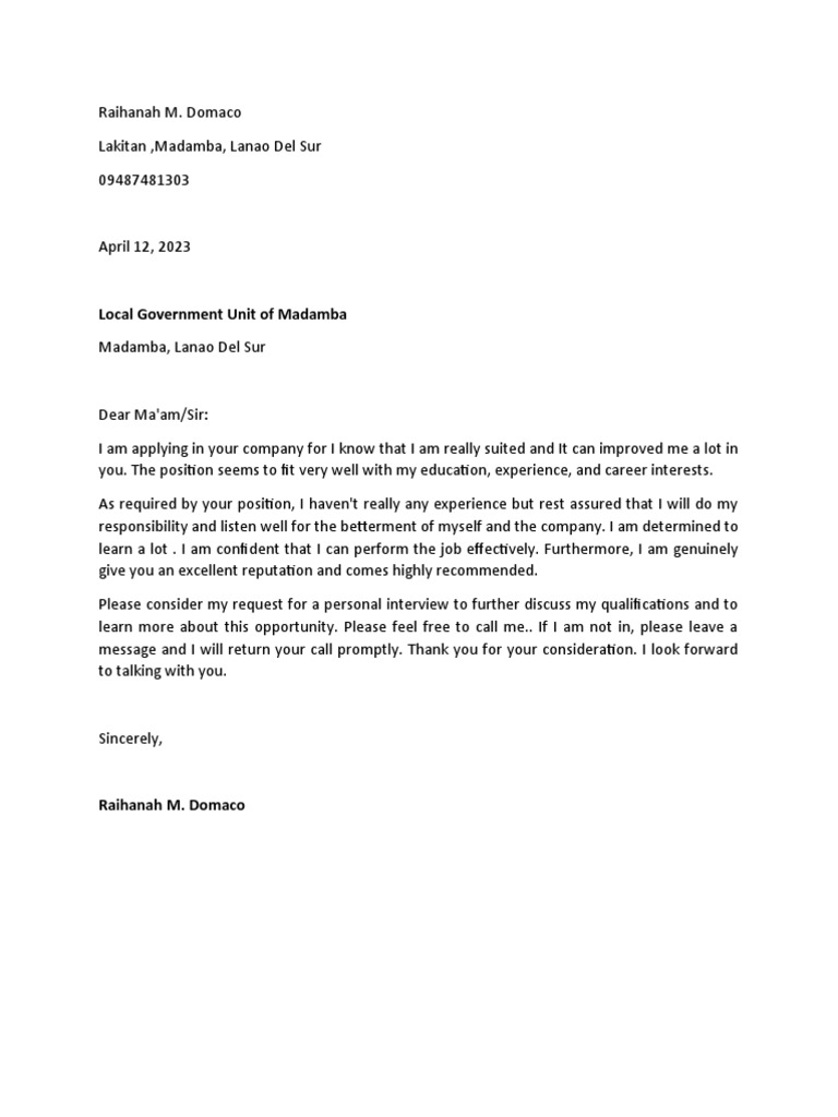 Local Government Unit of Madamba | PDF