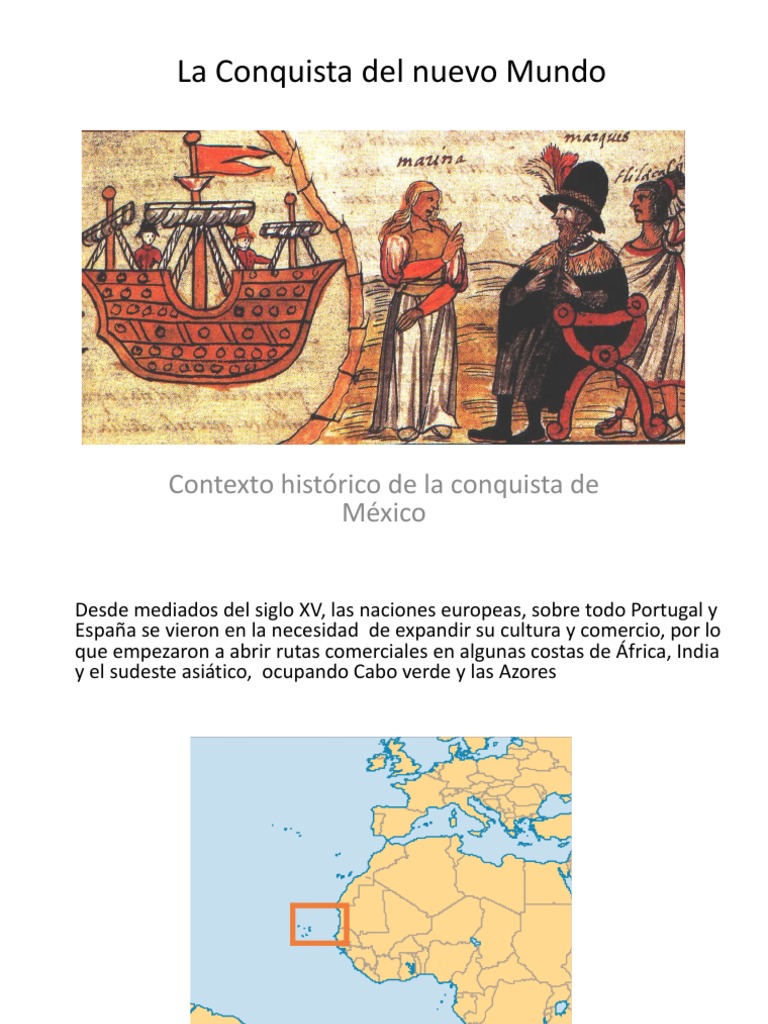 Conquista de México: Hechos y Consecuencias | PDF