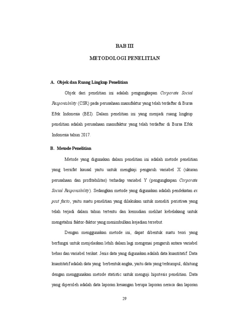 Perhitungan CSR II | PDF