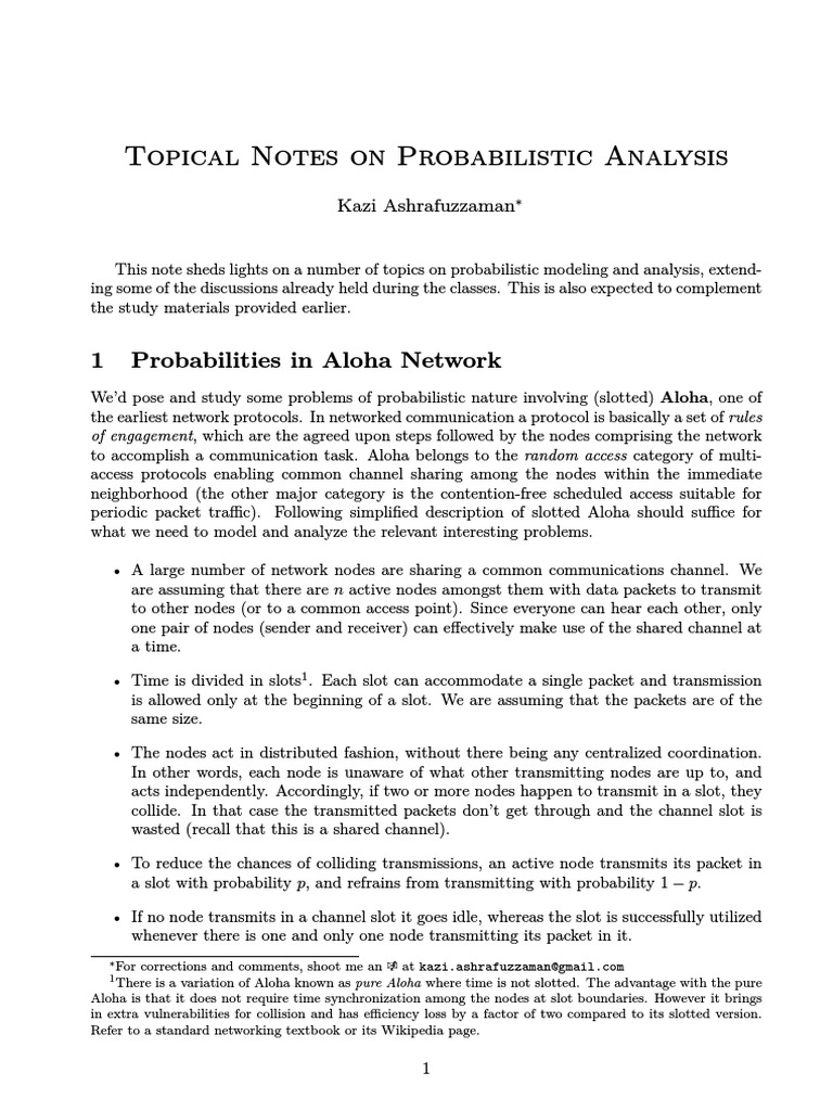 Stat Note | PDF | Covariance | Probability Distribution