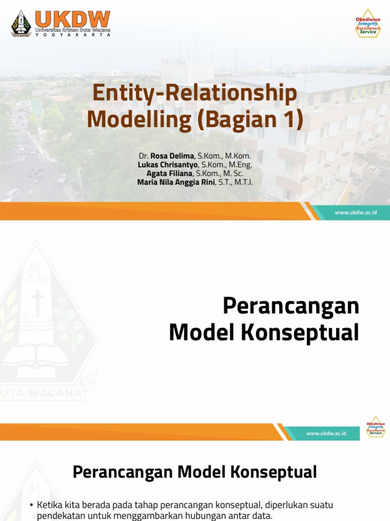 ER Modelling Part 1 | PDF | Karier & Perkembangan | Teknologi & Rekayasa