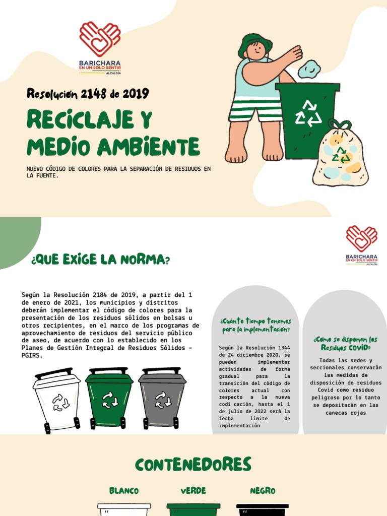 Resolución 2148 de 2019: Reciclaje Y Medio Ambiente | PDF