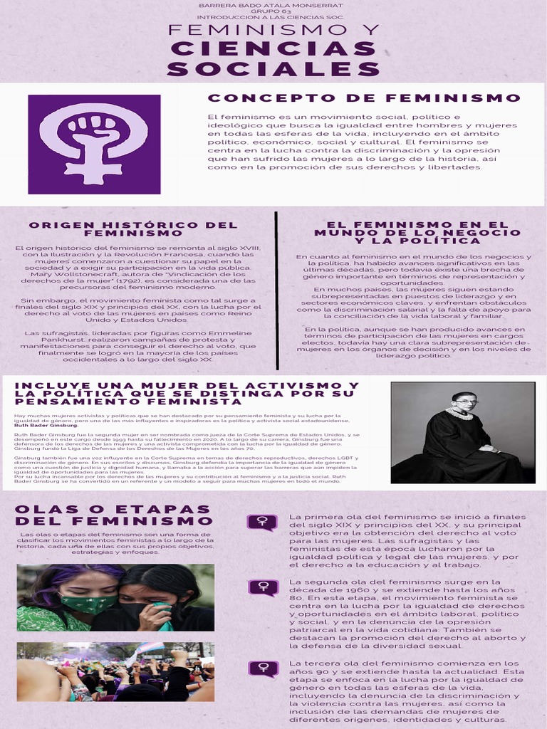 Ciencias Sociales: Feminismo Y | PDF | Estudios de género | Feminismo