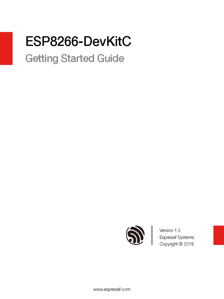DevKitC - Getting - Started - Guide - EN ESP8266 | PDF | Usb | Software ...