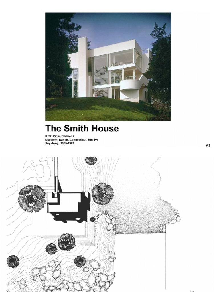 04 - The Smith House by Richard Meier - A3 | PDF