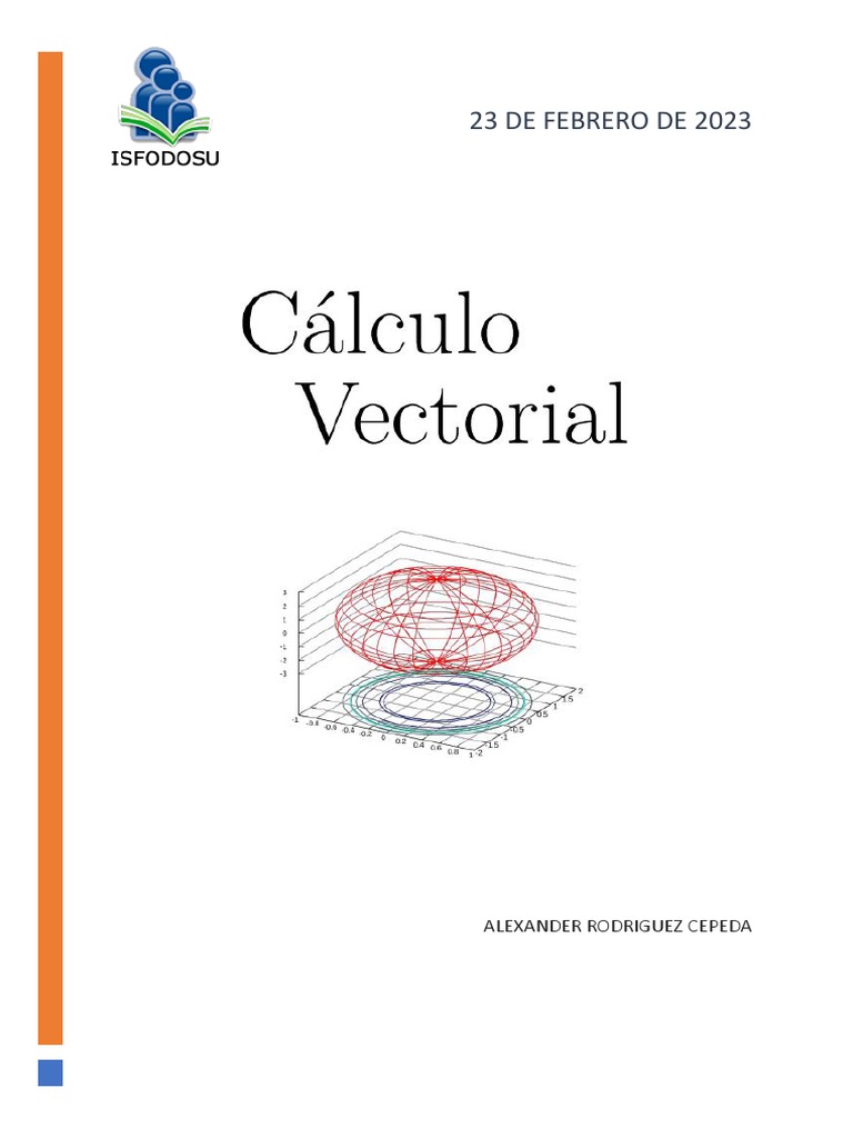 Informe de Cálculo Vectorial - Unidad 2 | PDF