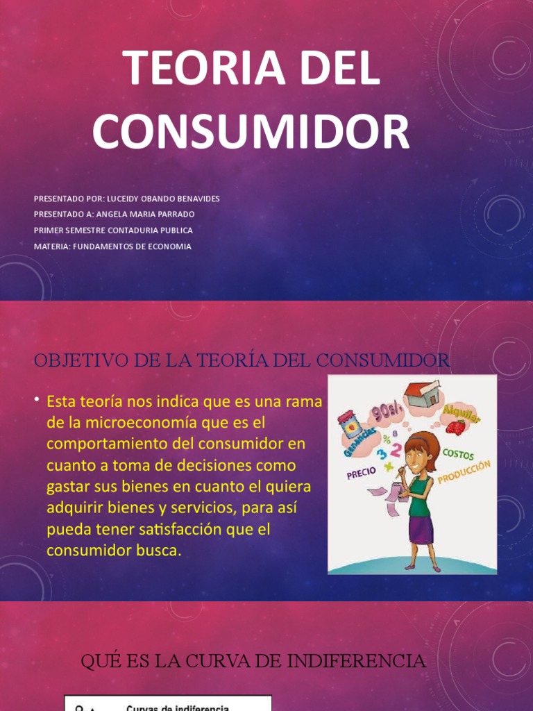 Teoria Del Consumidor | PDF