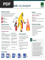 Cuando Lleva Collarin y Holograma El Extintor | PDF