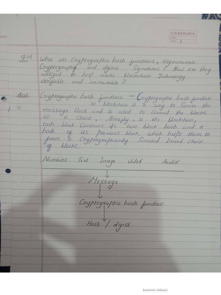 Blockchain Assignment 1 | PDF