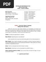 Radio Broadcasting Script English | PDF