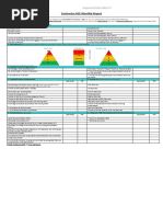 Performance Evaluation Sheet For Contractor HSE Personnel | PDF