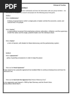 WWII Vocabulary Guide | PDF | World War II | Allies Of World War II