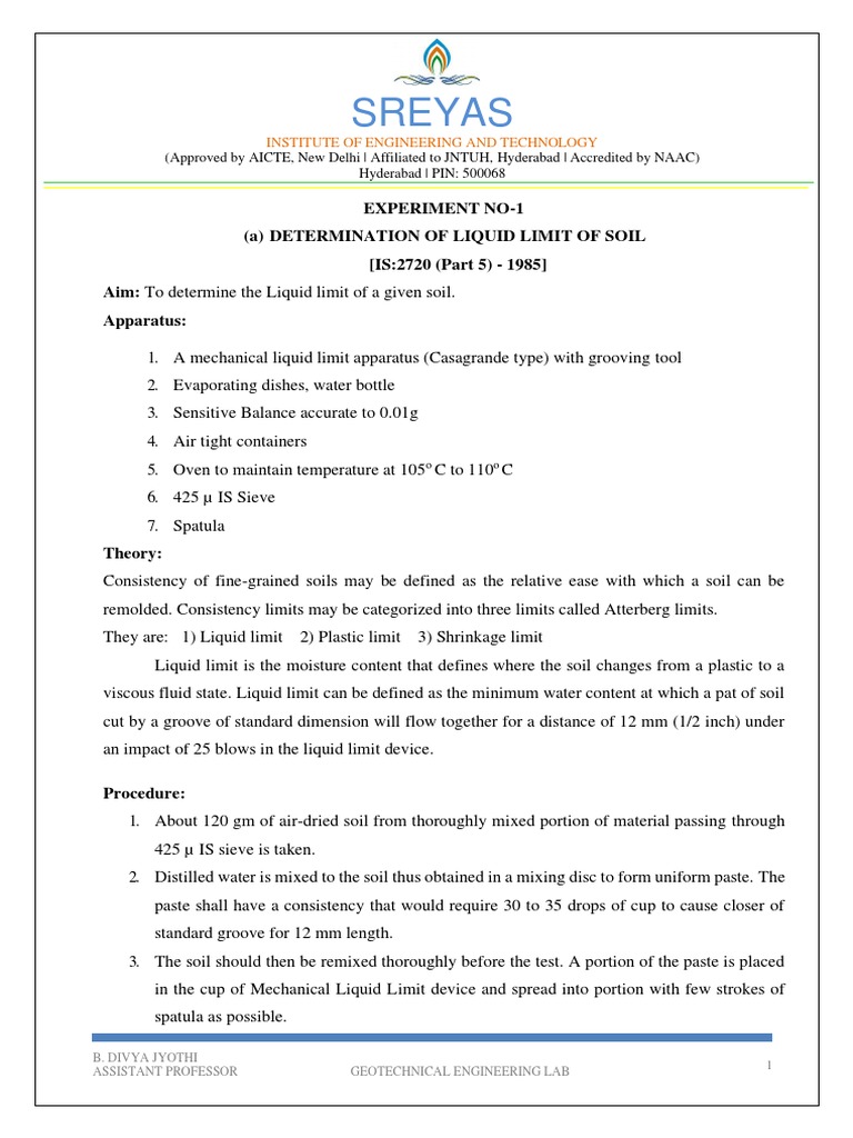 GT Lab Manual | PDF | Physical Sciences | Applied And Interdisciplinary ...