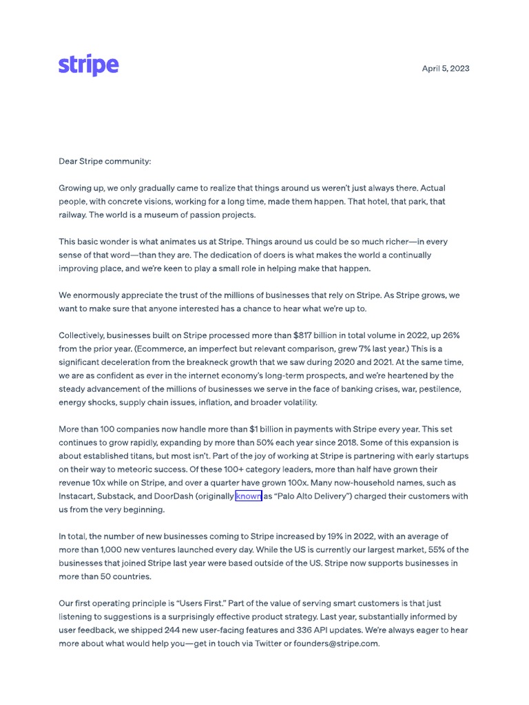 Stripe 2022 Update | PDF | Computer Security | Security