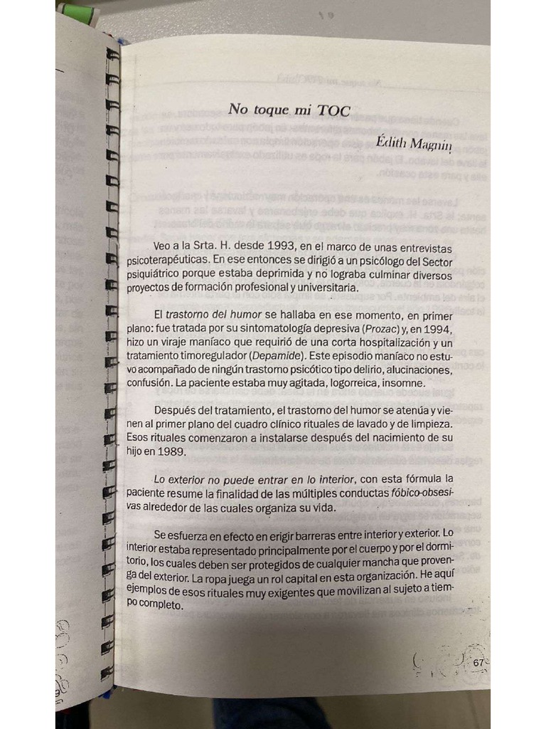 No Toques Mi TOC | PDF