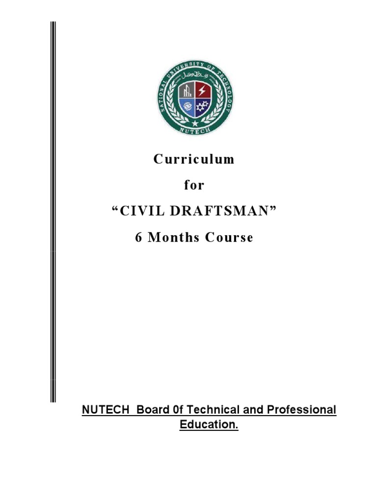 Civil Draftsman Course | PDF