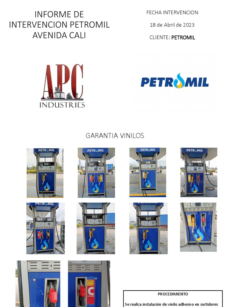 Garantia Petromil Avenida Cali | PDF