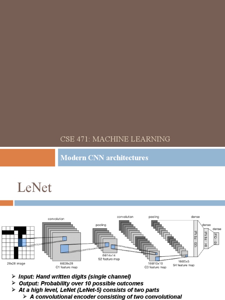 Modern CNN Architectures | PDF | Artificial Neural Network | Algorithms