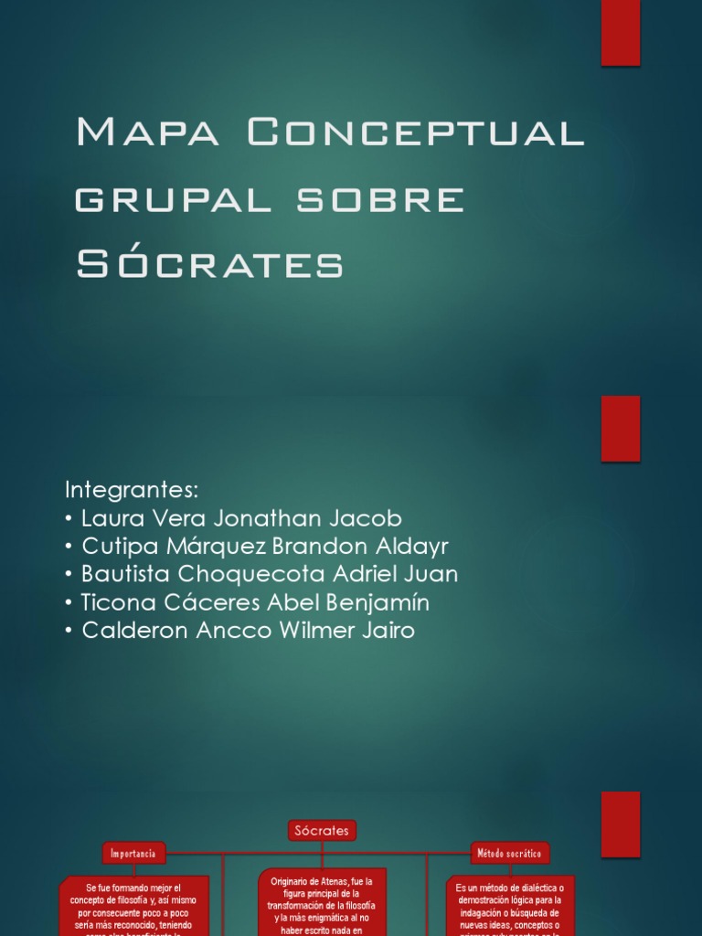 Mapa Conceptual Grupal Sobre Sócrates Pdf