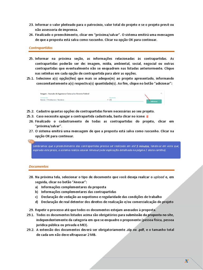 Contrapartidas | PDF