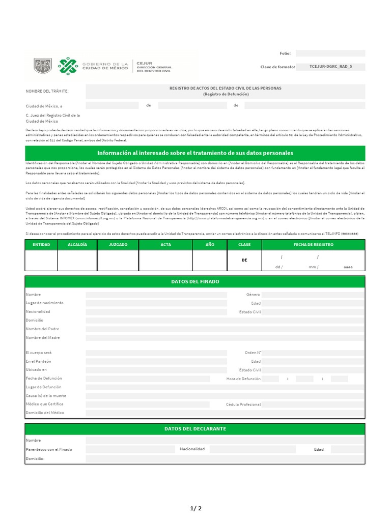 Tcejur-Dgrc Rad 5 | PDF | Gobierno