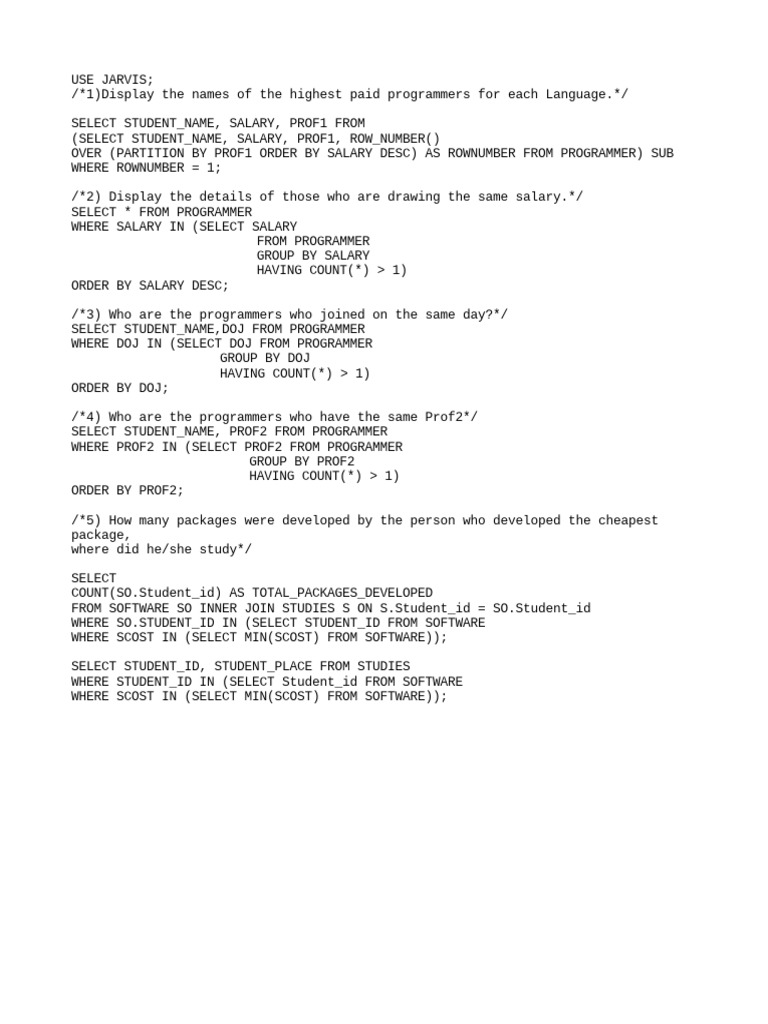 Module 5 Assignment Solution | PDF