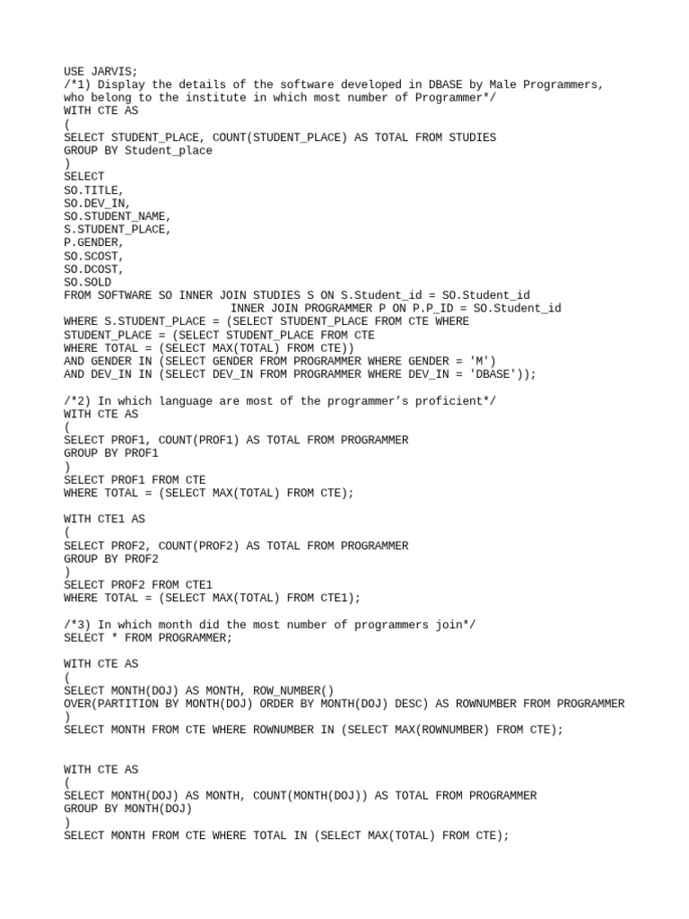 Module 5 Temporary Tables Assignment | PDF | Information Technology ...