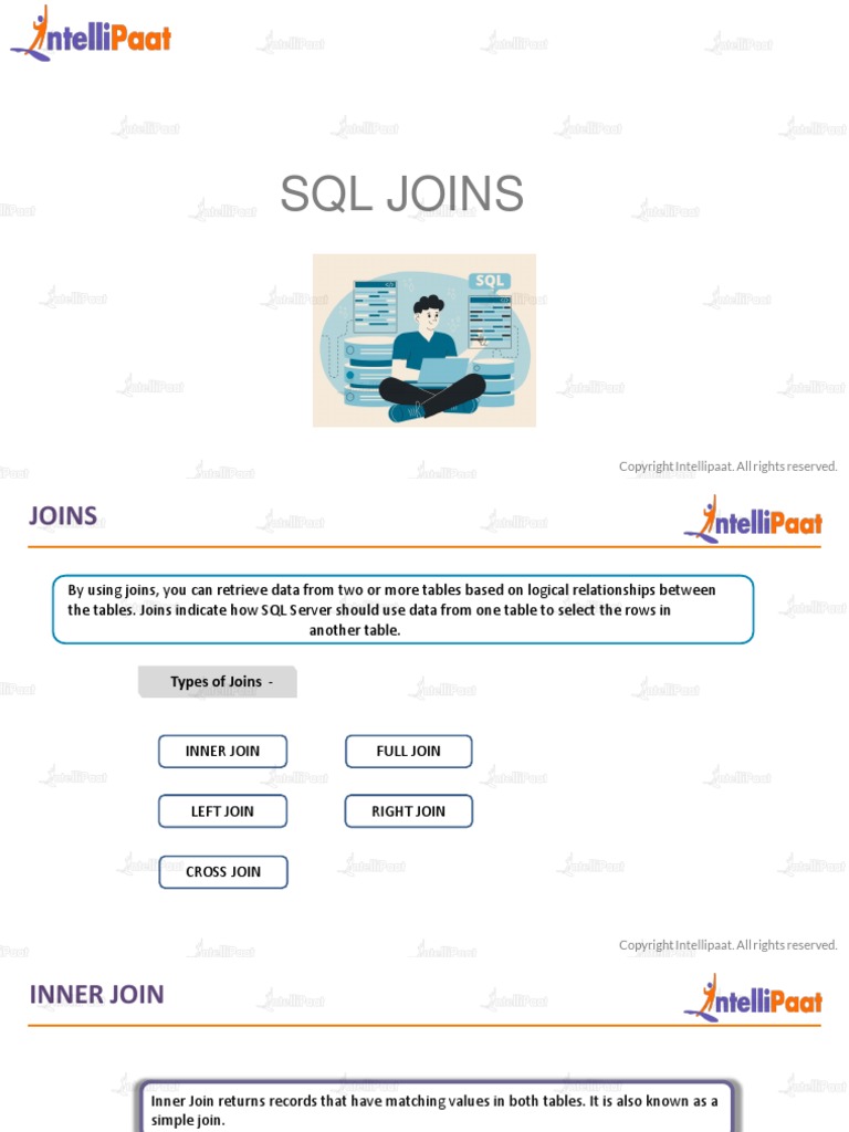 Sql-Joins | Download Free PDF | Table (Database) | Databases Sql-Joins | Download Free PDF | Table (Database) | Databases