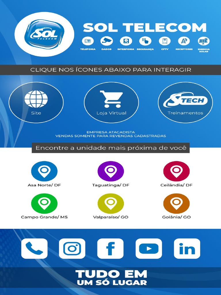 Cartão de Visita Sol Telecom | PDF