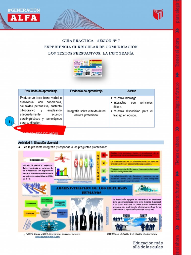 Guía Práctica S7 | PDF | Infografia | Información