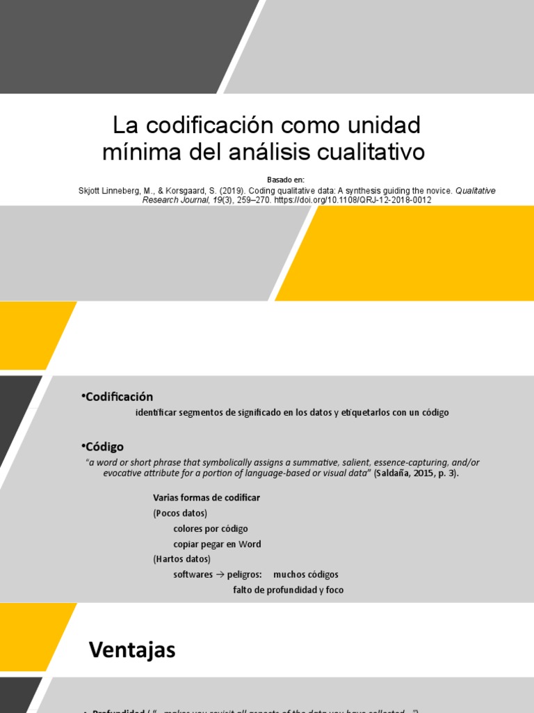 Codificación temática en análisis cualitativo | PDF