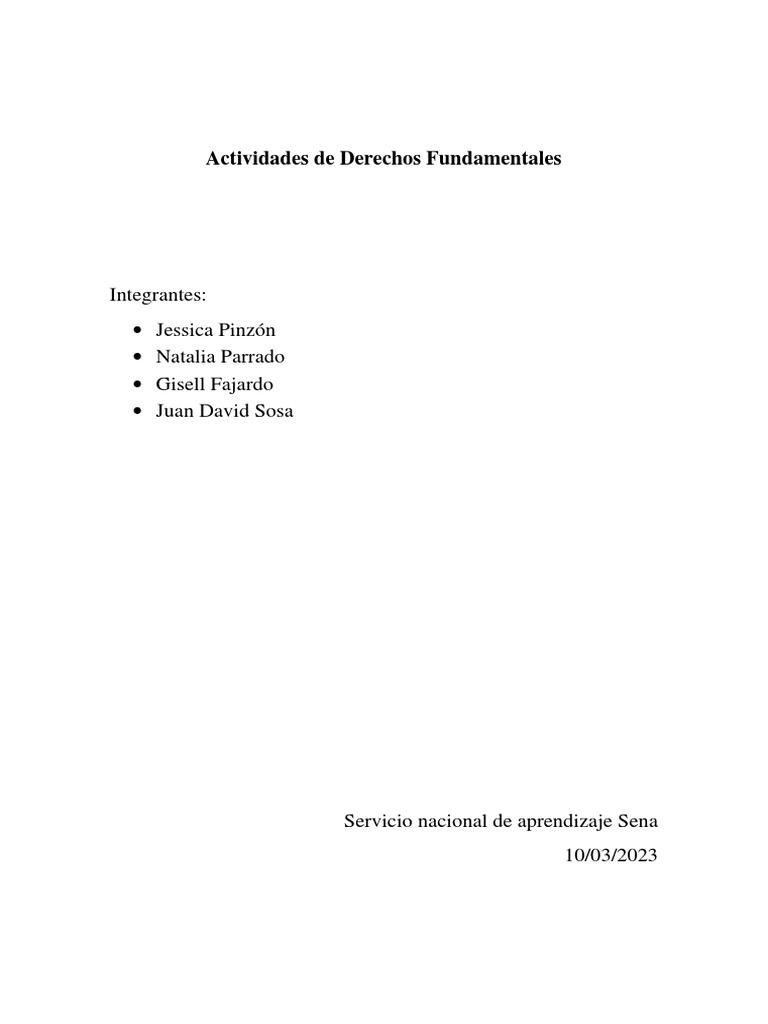 Actividad DF Soluc | PDF | Derecho laboral | Organización Internacional ...