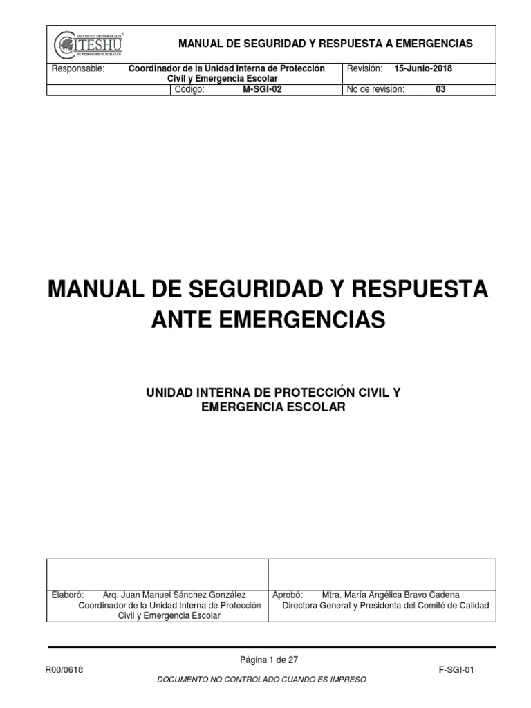 M Sgi 02 | PDF | Defensa Civil | Valores