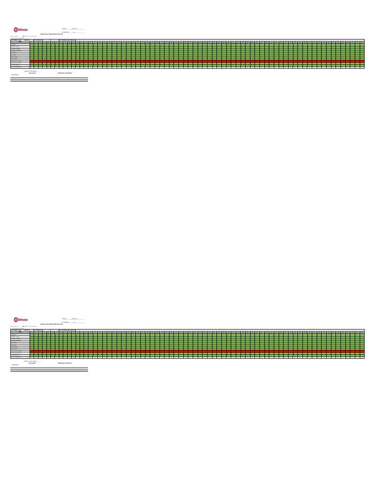 Formato - Revisión - Racks Tijuana | PDF | Equipo | Bienes manufacturados