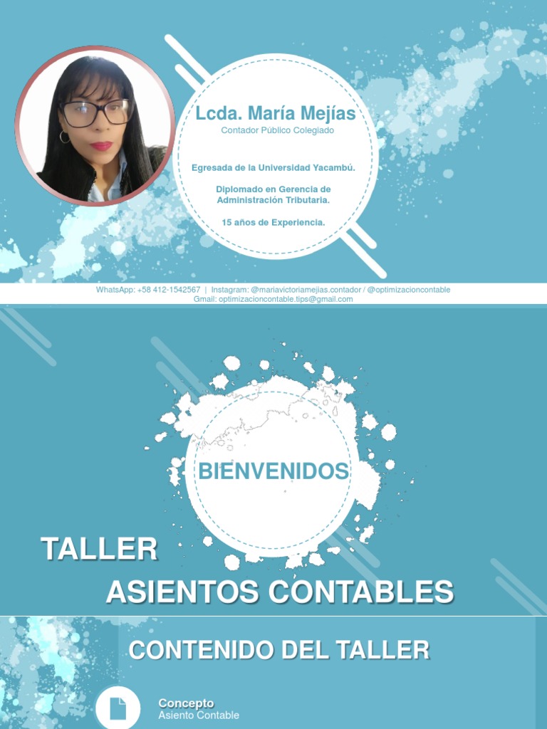Taller Asientos Contables | PDF | Contabilidad | Economía Financiera Taller Asientos Contables | PDF | Contabilidad | Economía Financiera