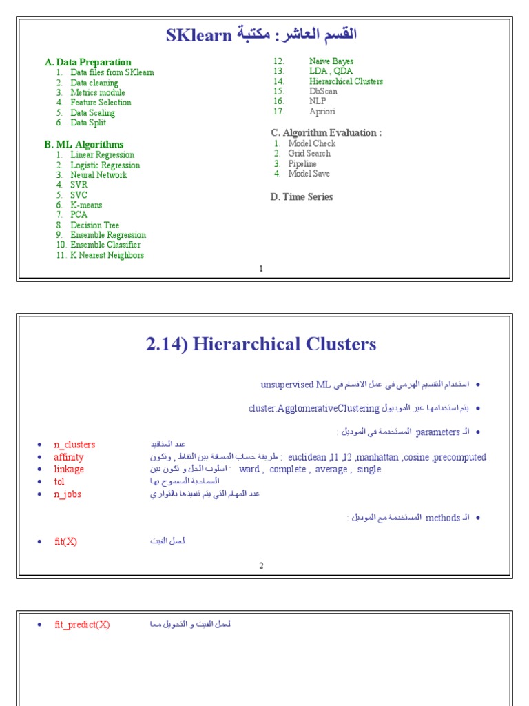 2.14 Hierarchical Clusters | PDF