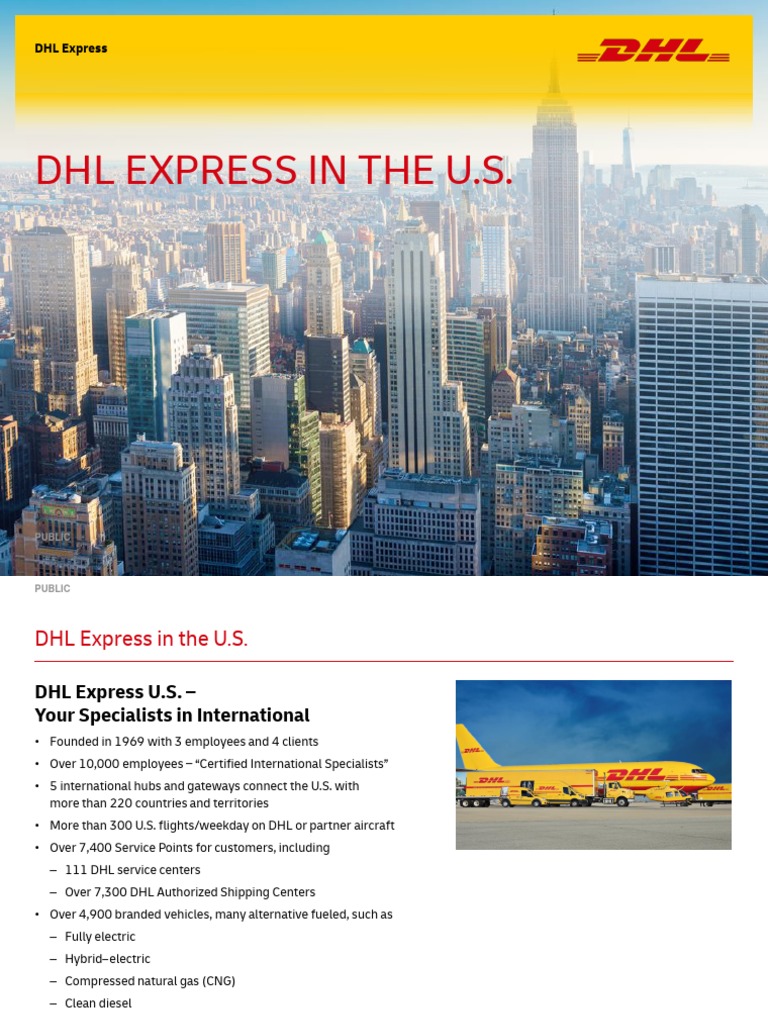 DHL Express Usa Overview - en | PDF | Cargo | Transport