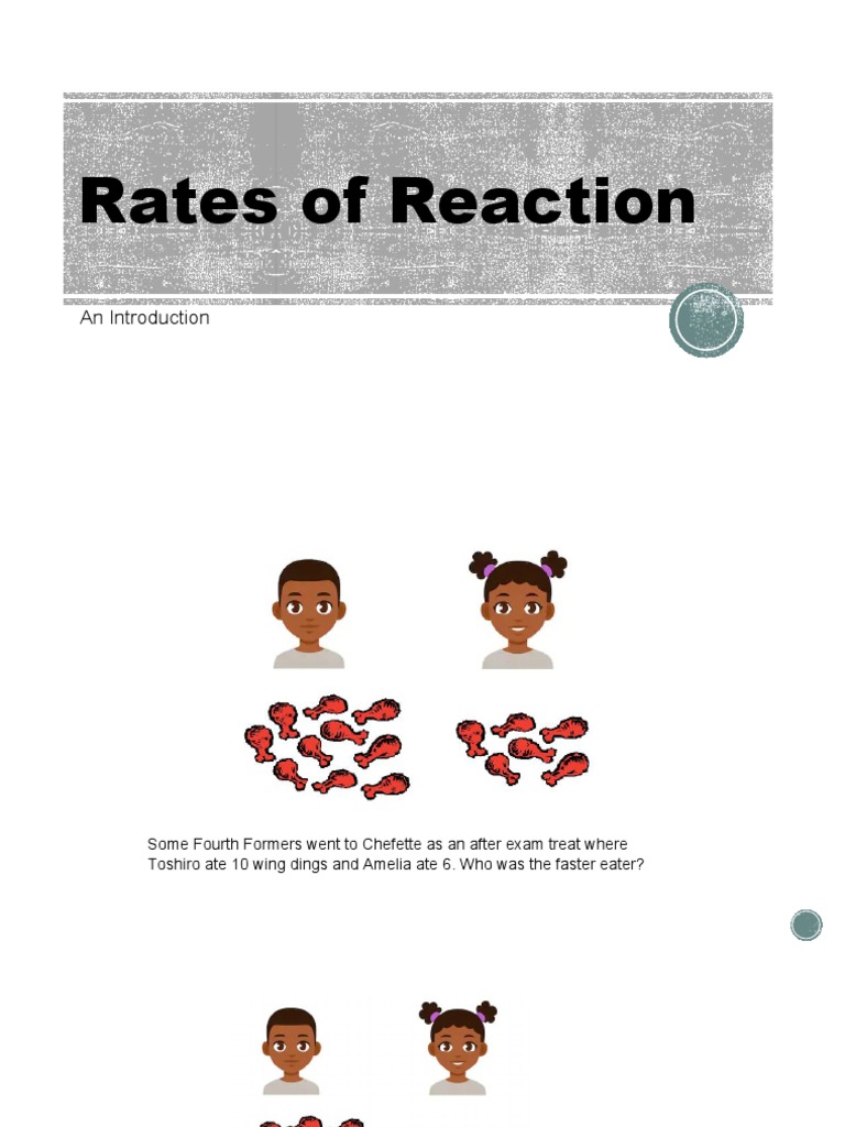 Rates of Reaction: An Introduction | PDF