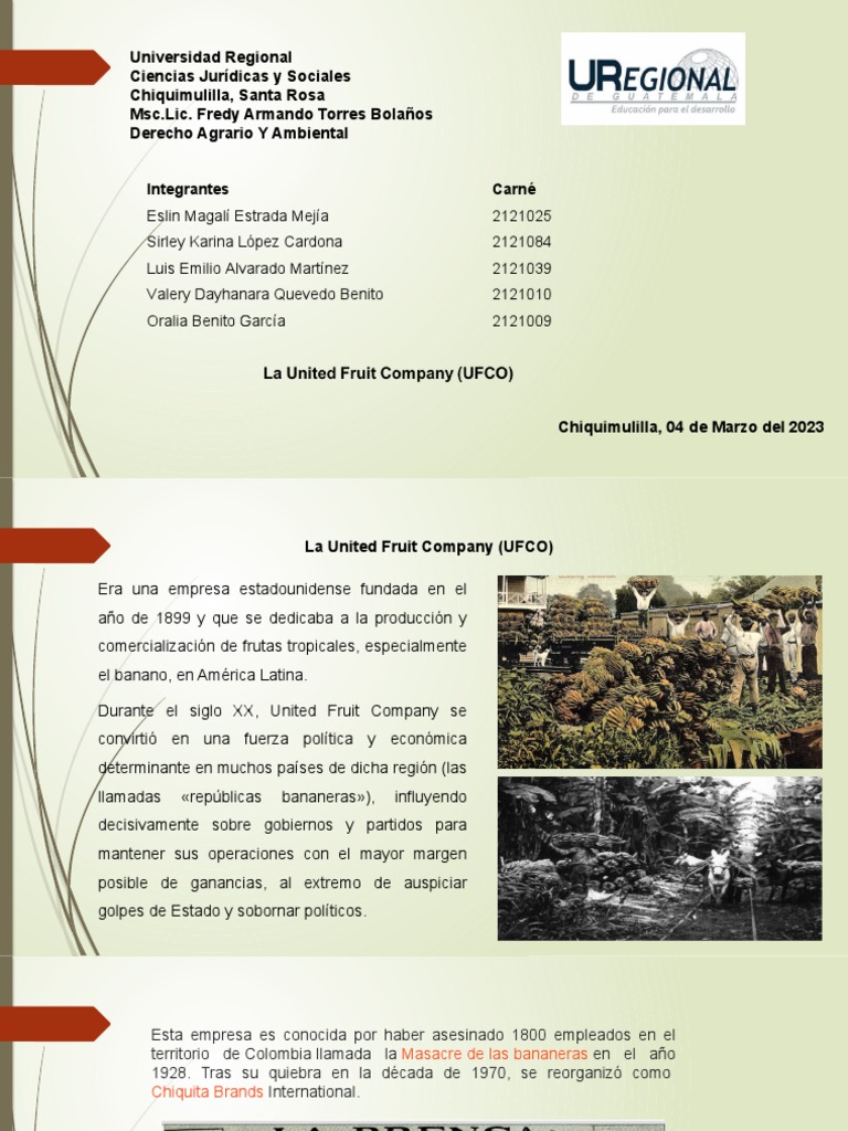 United Fruit Company | PDF | Guatemala