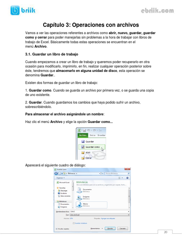 Excel 3 | PDF | Archivo de computadora | Software del sistema