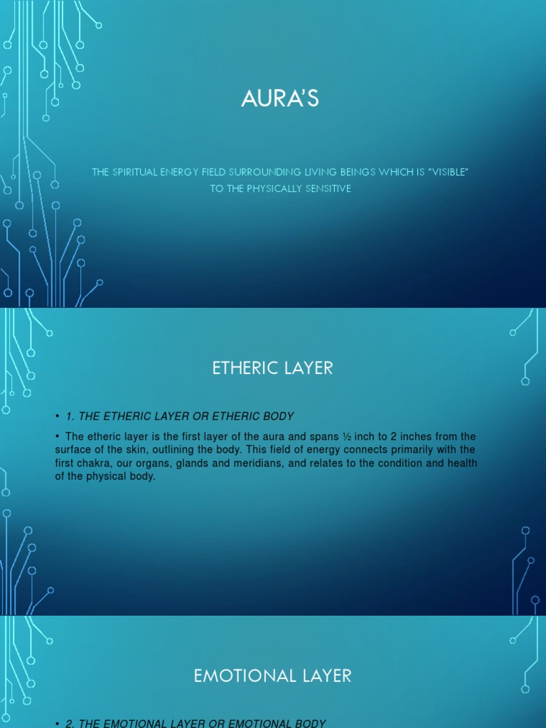 Auras | PDF | Aura (Paranormal) | Chakra