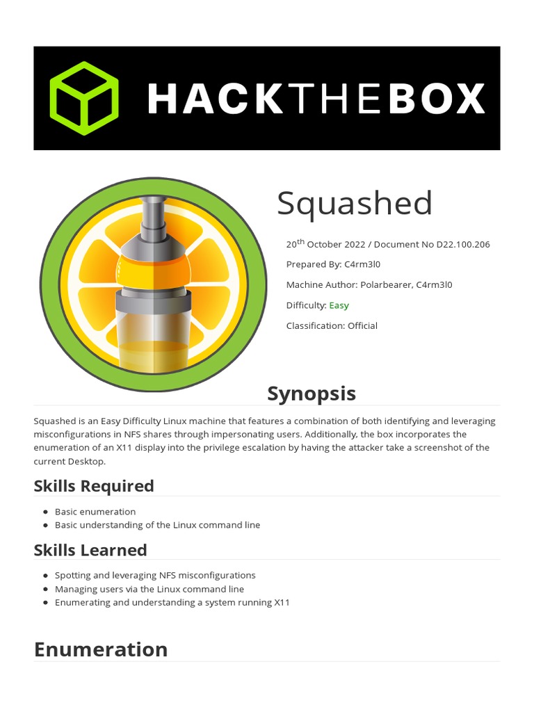 Squashed: Synopsis | PDF | Computer File | Networking