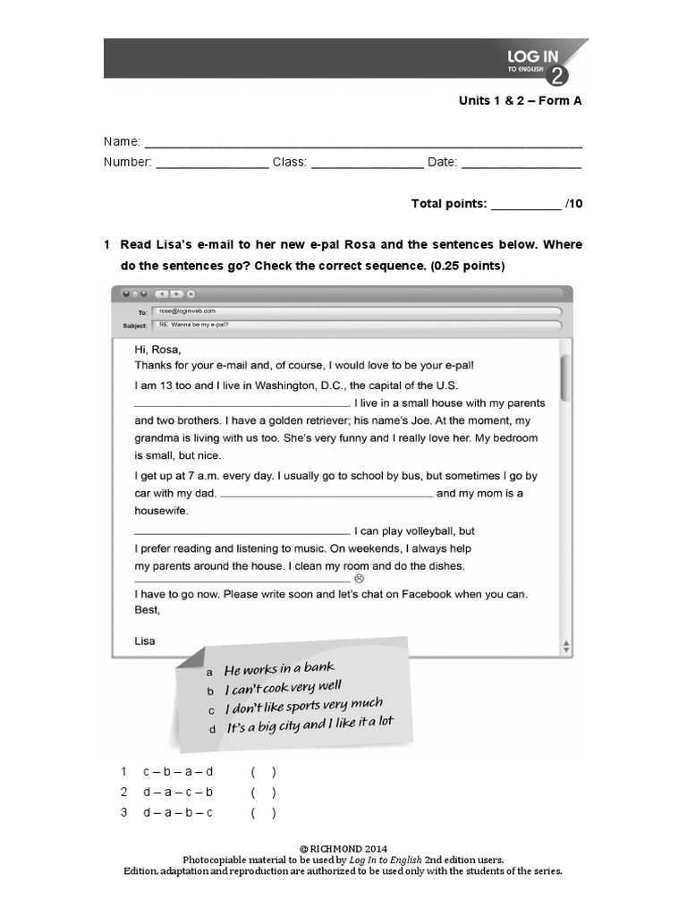 Richmond 2 - UN 1 e 2 | PDF | Linguistics | Cognitive Science